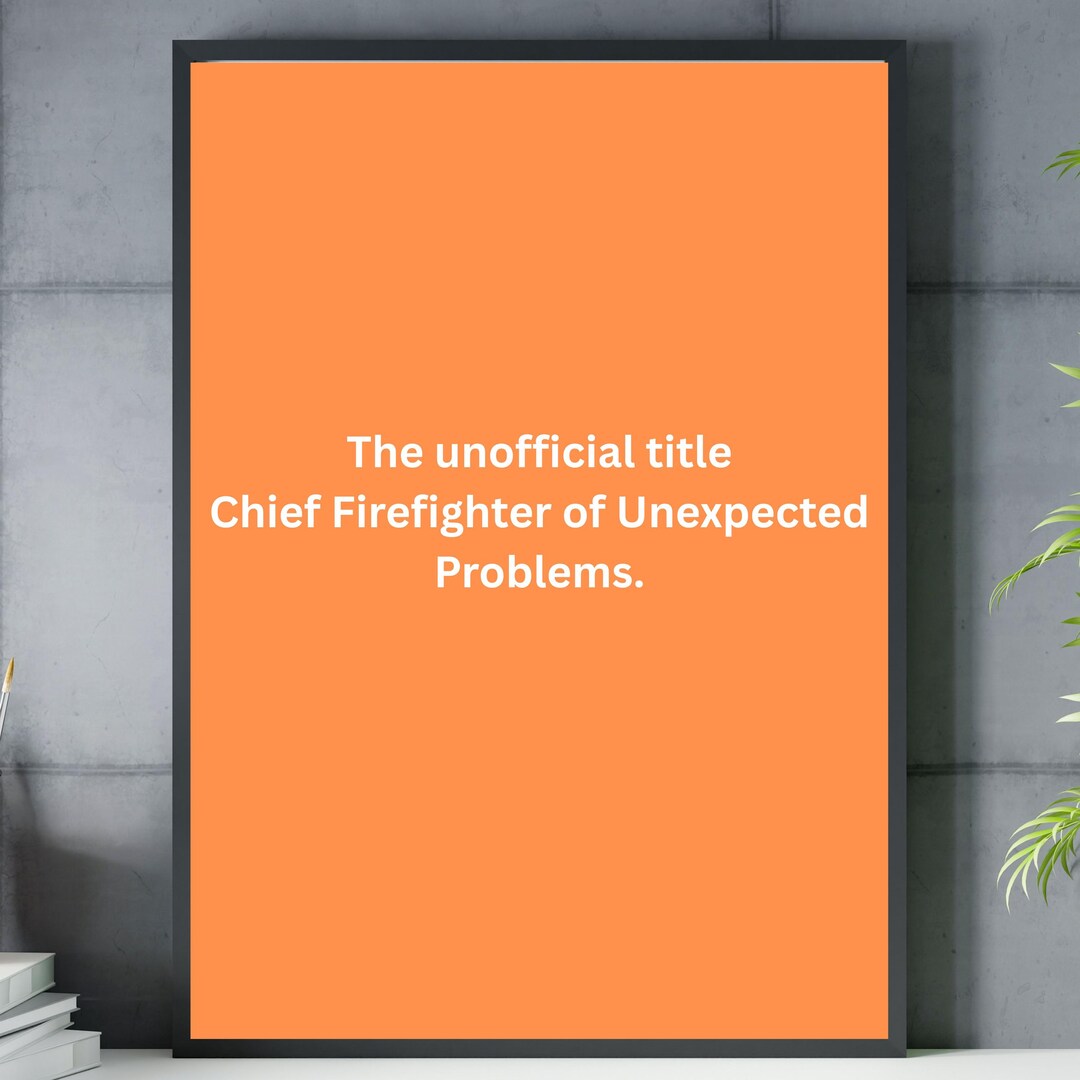 Funny Operations Manager Poster Set of 5, Gift for Operations Manager ...