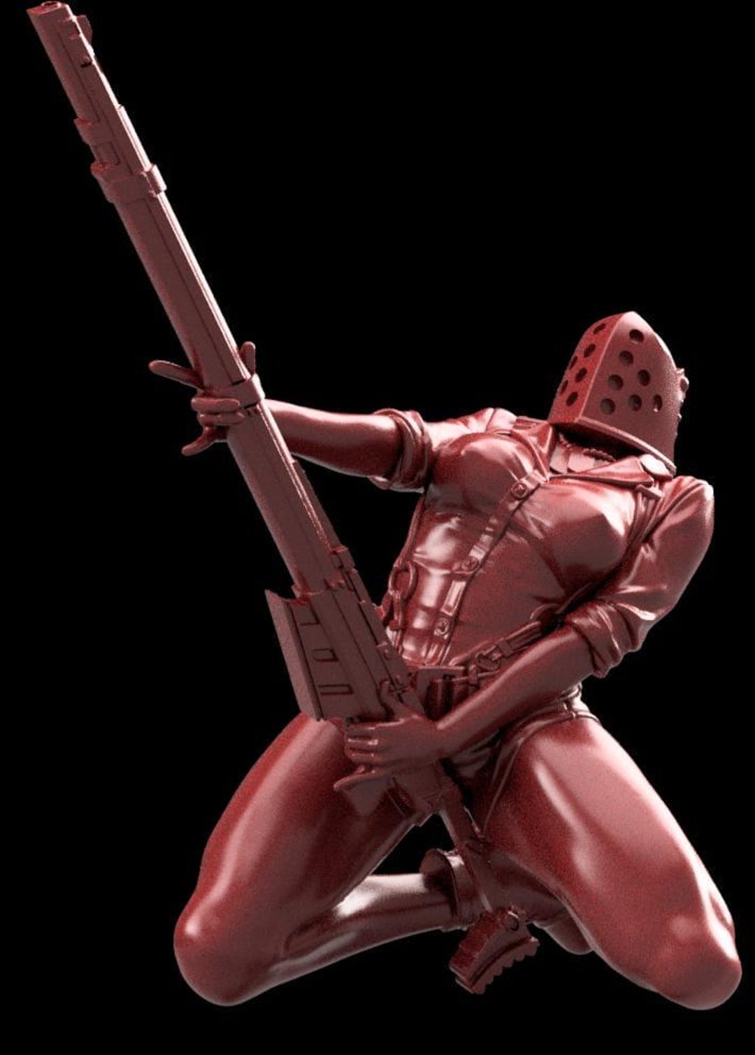 Trench Crusade Compatibletank Hunter Girl (proxy) Mercenaries - Etsy