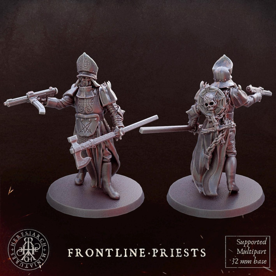 Trench Crusade Compatible- Heretic Troopers(proxy)heresy - Heretic ...