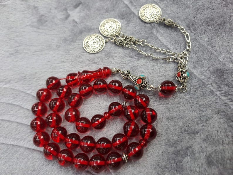 Islamic Turkish Faturan Prayer 33 Beads , Handmade , 10 Mm - Etsy