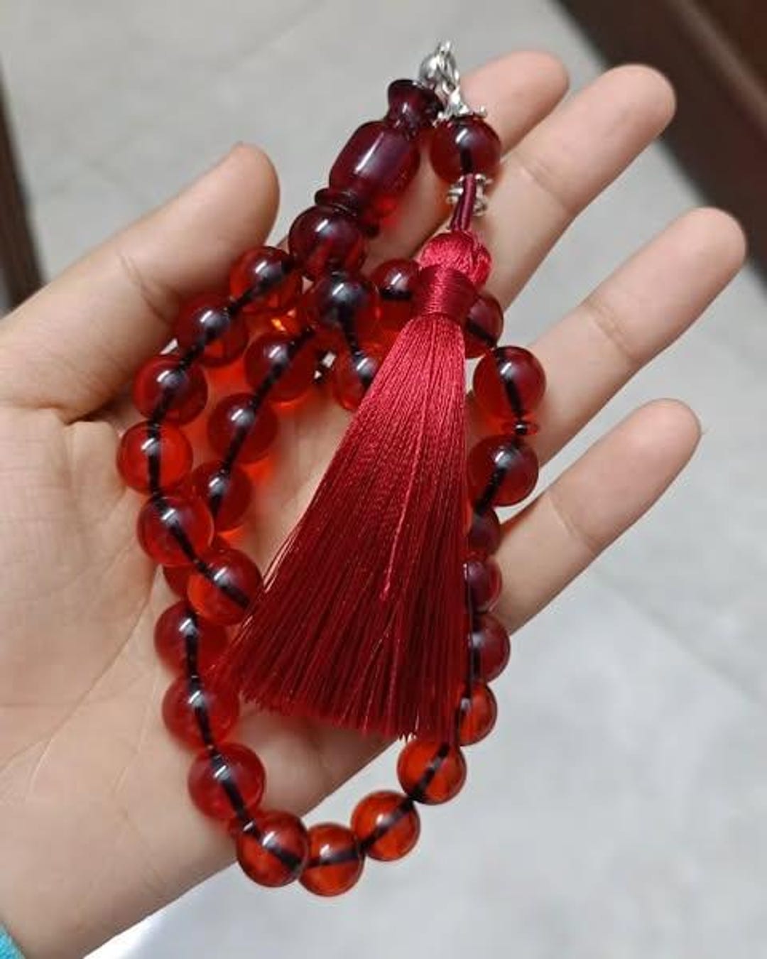 Islamic Turkish Faturan Prayer 33 Beads , Handmade , 10 Mm - Etsy