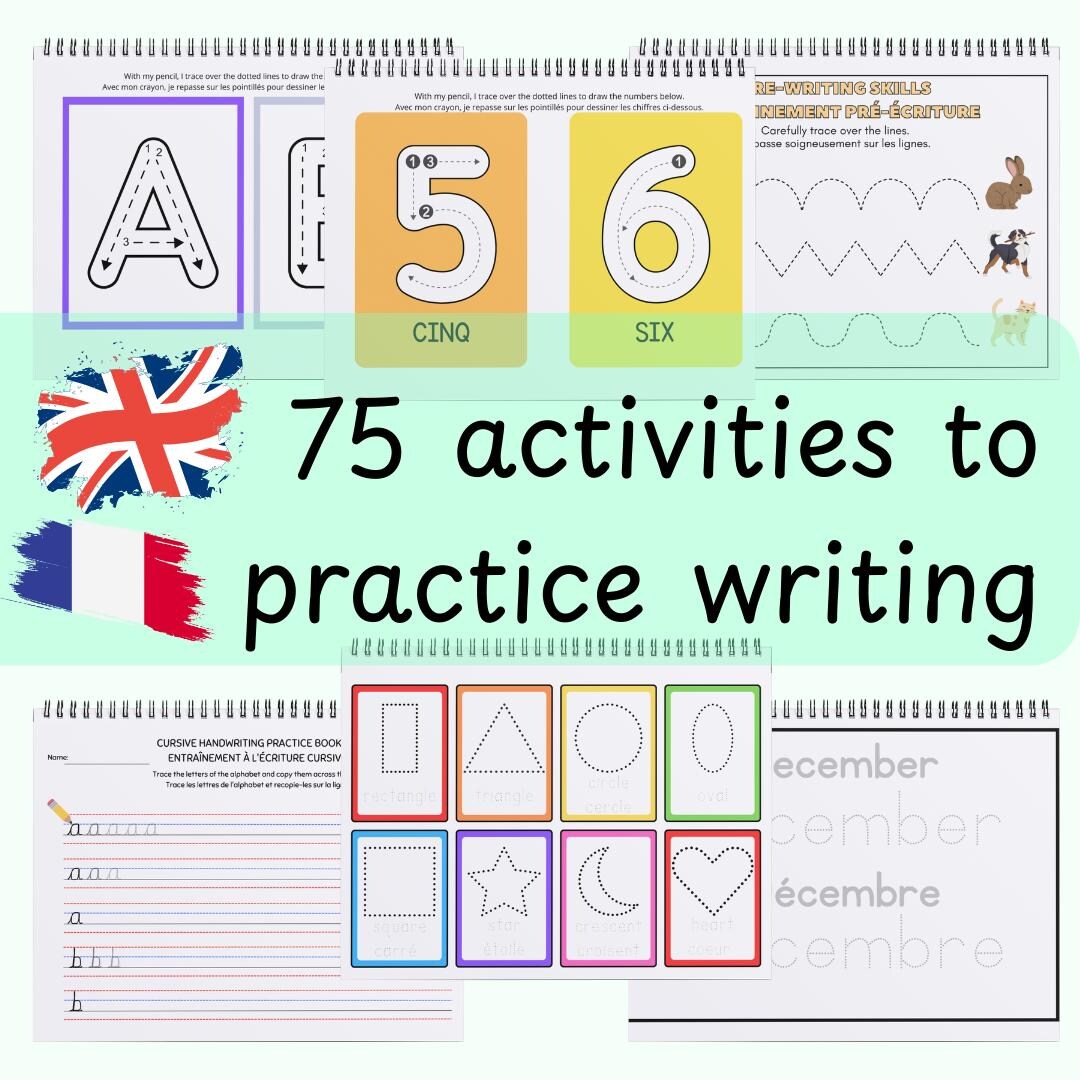 Educational Booklet ｜ Writing Booklet ｜ Montessori Booklet ｜ Learning ...