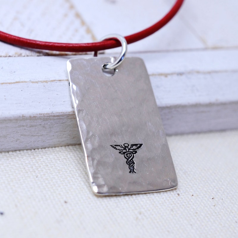 Medical Id Necklace - Etsy