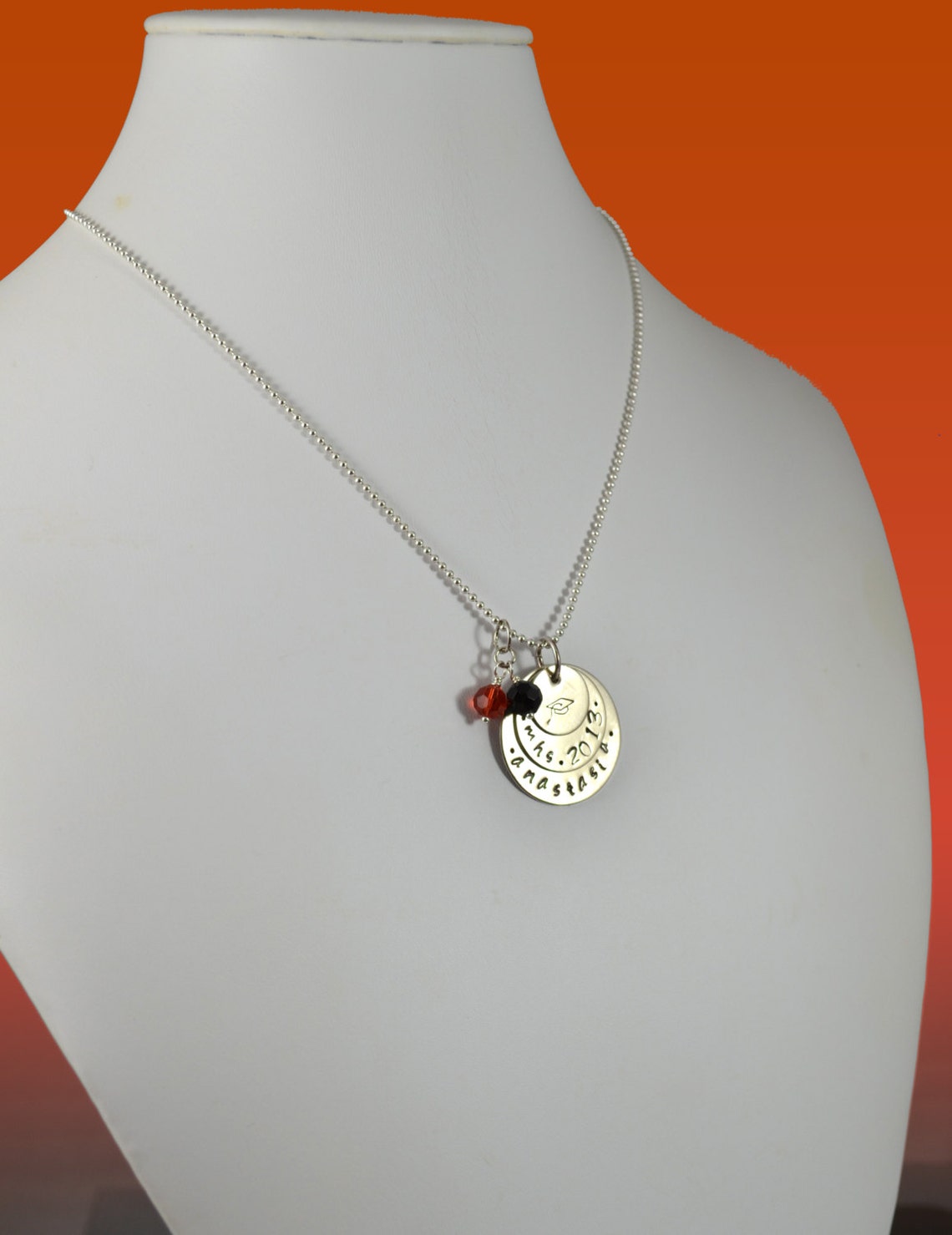 Personalized Graduation Necklace Senior Necklace Class of - Etsy