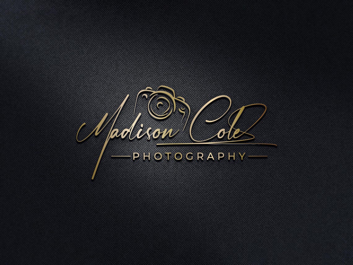 Photography Signature Logo | Custom Watermark Logo | Photographer ...