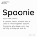 Spoonie Definition Svg Png, Chronic Illness Awareness, Invisible ...