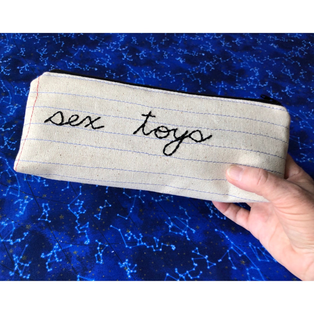 Sex Toys Bag - Lube Bag - Vibrator Holder - Birth Control Carrier ...