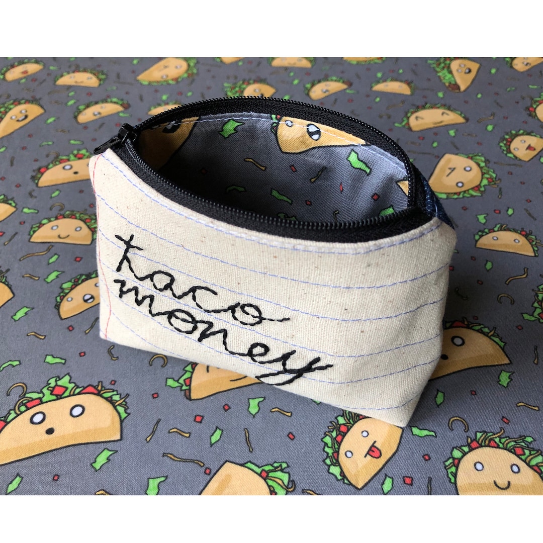 Taco Money Bag - Made to Order - Etsy