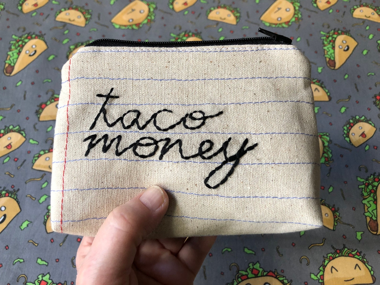 Taco Money Bag Made to Order - Etsy