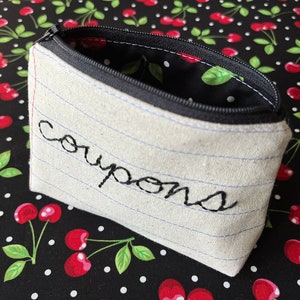 Coupon Organizer - Handmade Coupon Holder Bag - Etsy