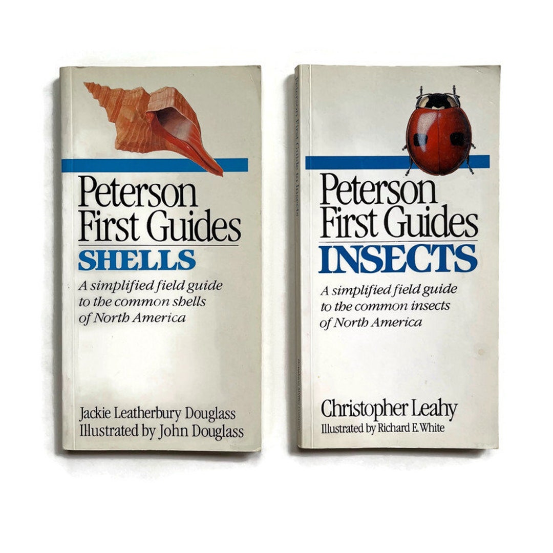 Peterson First Guides: Shells or Insects Field Guide - 1980s Paperback ...