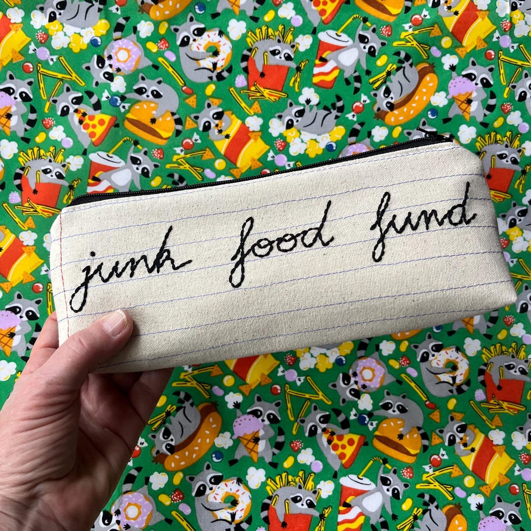 Junk Food Fund Bag - Etsy