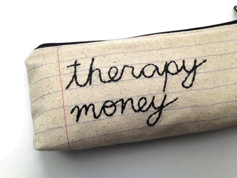 Therapy Money Bag Money Envelope | Etsy