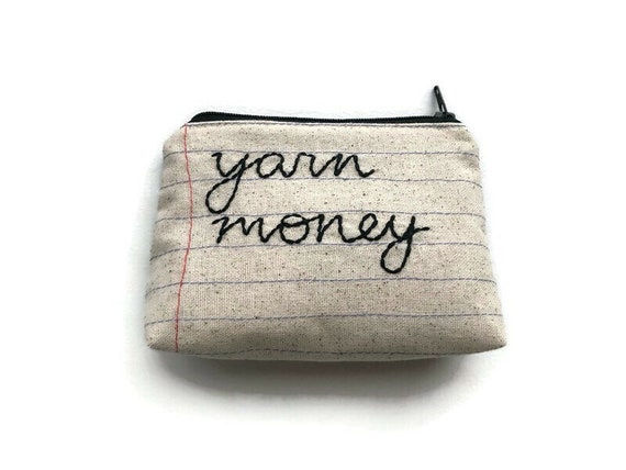 Yarn Money Bag Money Envelope Made to Order | Etsy