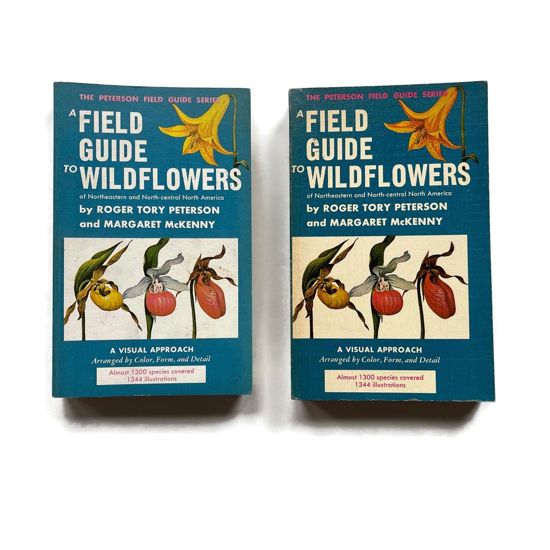 Vintage Wildflowers Field Guides - Etsy