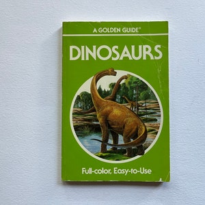 Golden Field Guide to Dinosaurs 1990 Paperback - Etsy