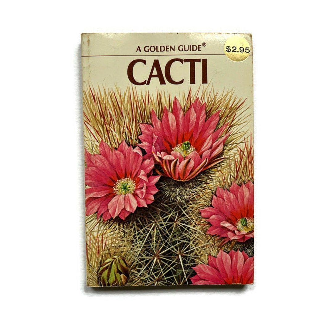 Vintage Golden Field Guide to Cacti 1974 - Etsy