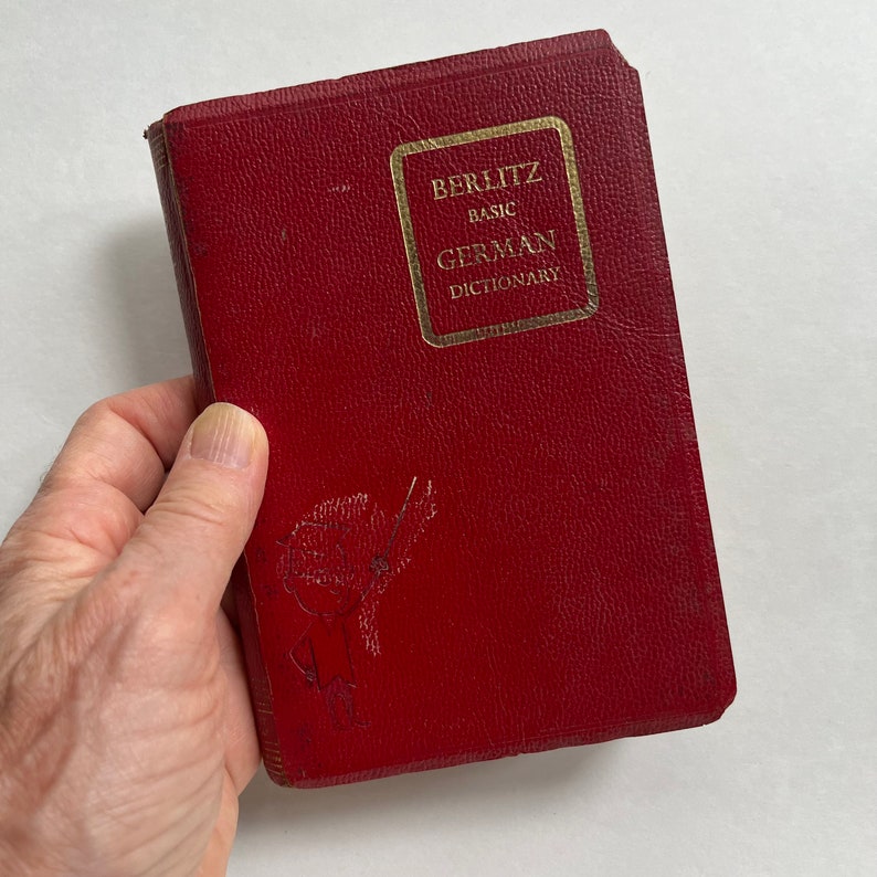 Berlitz Basic German Dictionary - Published in 1957 - Soft Cover - Etsy