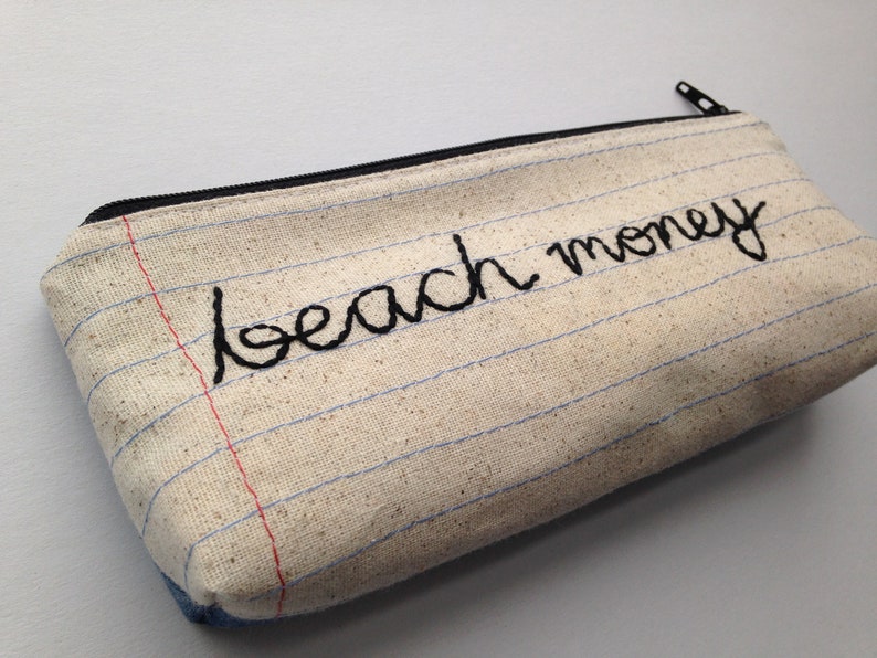 Beach Money Bag - Etsy