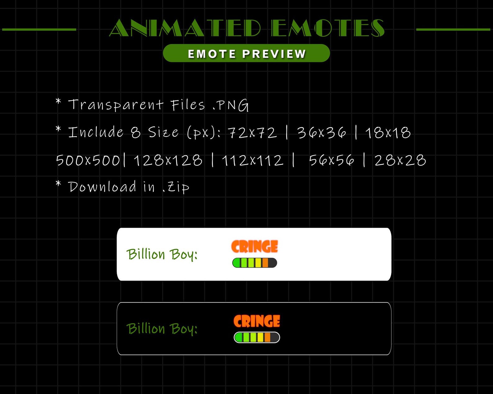 Cringe Animated Emote | Funny Meme Emote | GIF and WEBM for Twitch ...