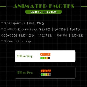 Cringe Animated Emote | Funny Meme Emote | GIF and WEBM for Twitch ...