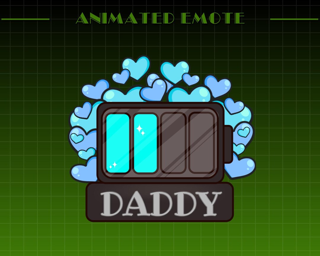Animated Daddy Emote | Twitch-discord- Youtube Streaming Emote | Funny ...