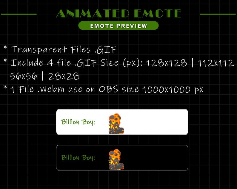 Fire Boom Animated Emote | Twitch, Discord, Youtube Emoji | Funny Meme ...