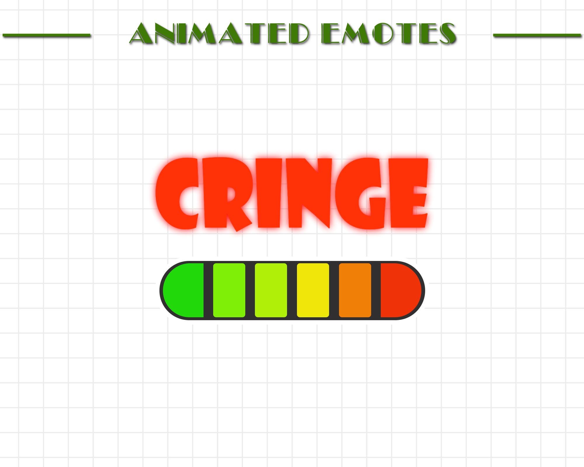 Cringe Animated Emote | Twitch, Discord, Youtube (GIF & WEBM) (digital ...