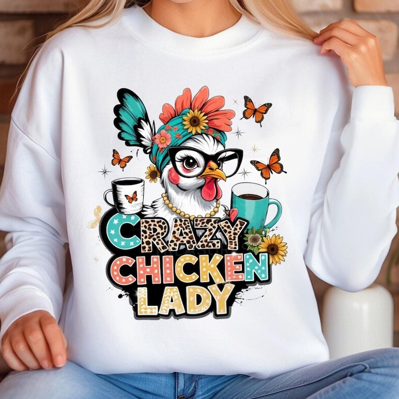 Chicken Lady - Etsy