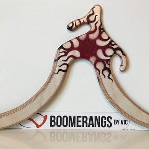 Roo Returning Boomerang Handcrafted by Boomerangs by Vic - Etsy