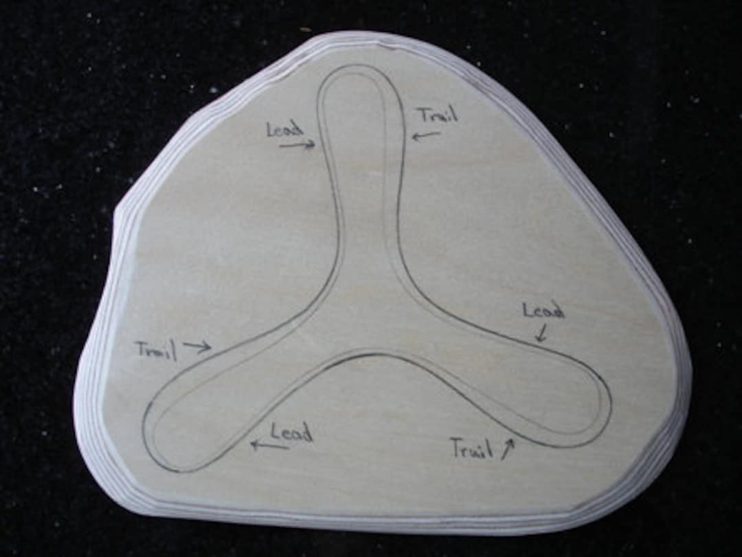 DIY Build Your Own Heli Real Returning Boomerang by Boomerangs by Vic ...