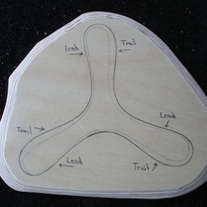DIY Build Your Own Heli Real Returning Boomerang by Boomerangs by Vic ...