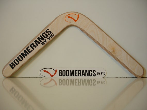 Traditional Real Returning Boomerang Handcrafted by Boomerangs | Etsy