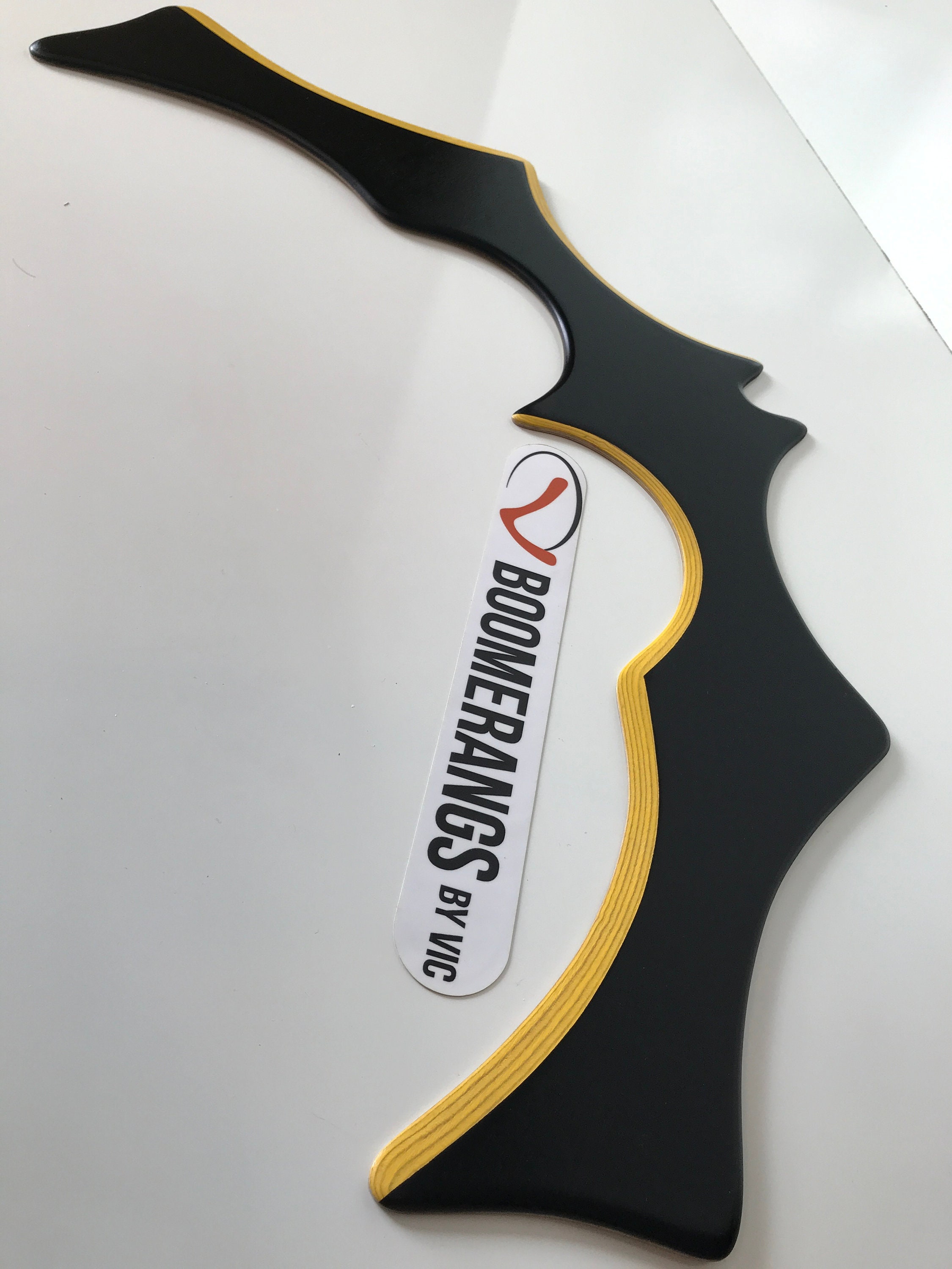 Big Daddy Batarang Boomerang Functional Art Handcrafted by Boomerangs ...