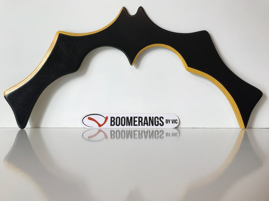 Big Daddy Batarang Boomerang Functional Art Handcrafted by Boomerangs ...