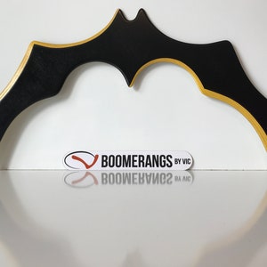 Big Daddy Batarang Boomerang Functional Art Handcrafted by Boomerangs ...