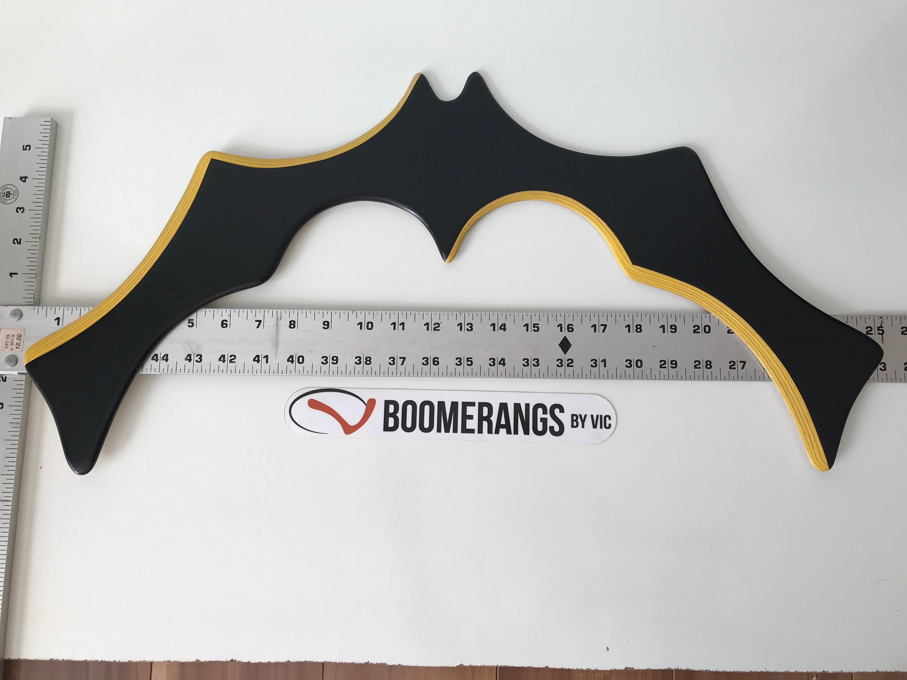Big Daddy Batarang Boomerang Functional Art Handcrafted by Boomerangs ...