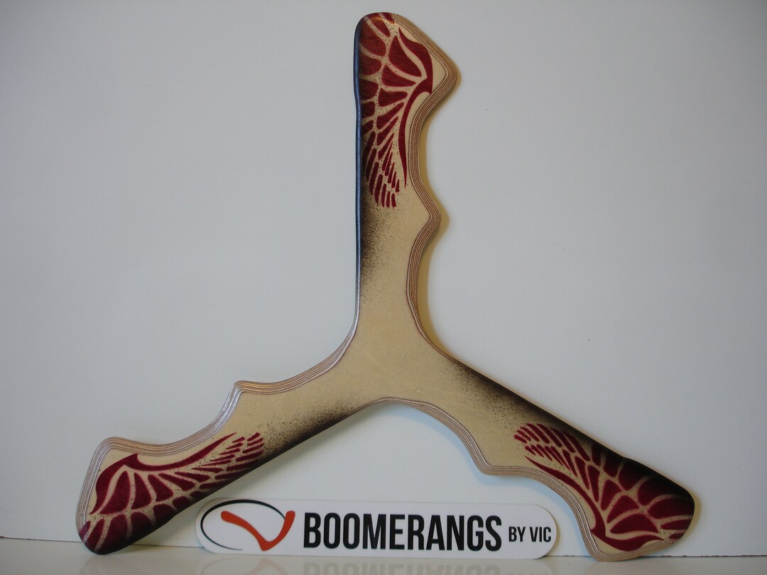 Back to Reality Real Returning Boomerang Handcrafted by Boomerangs by ...