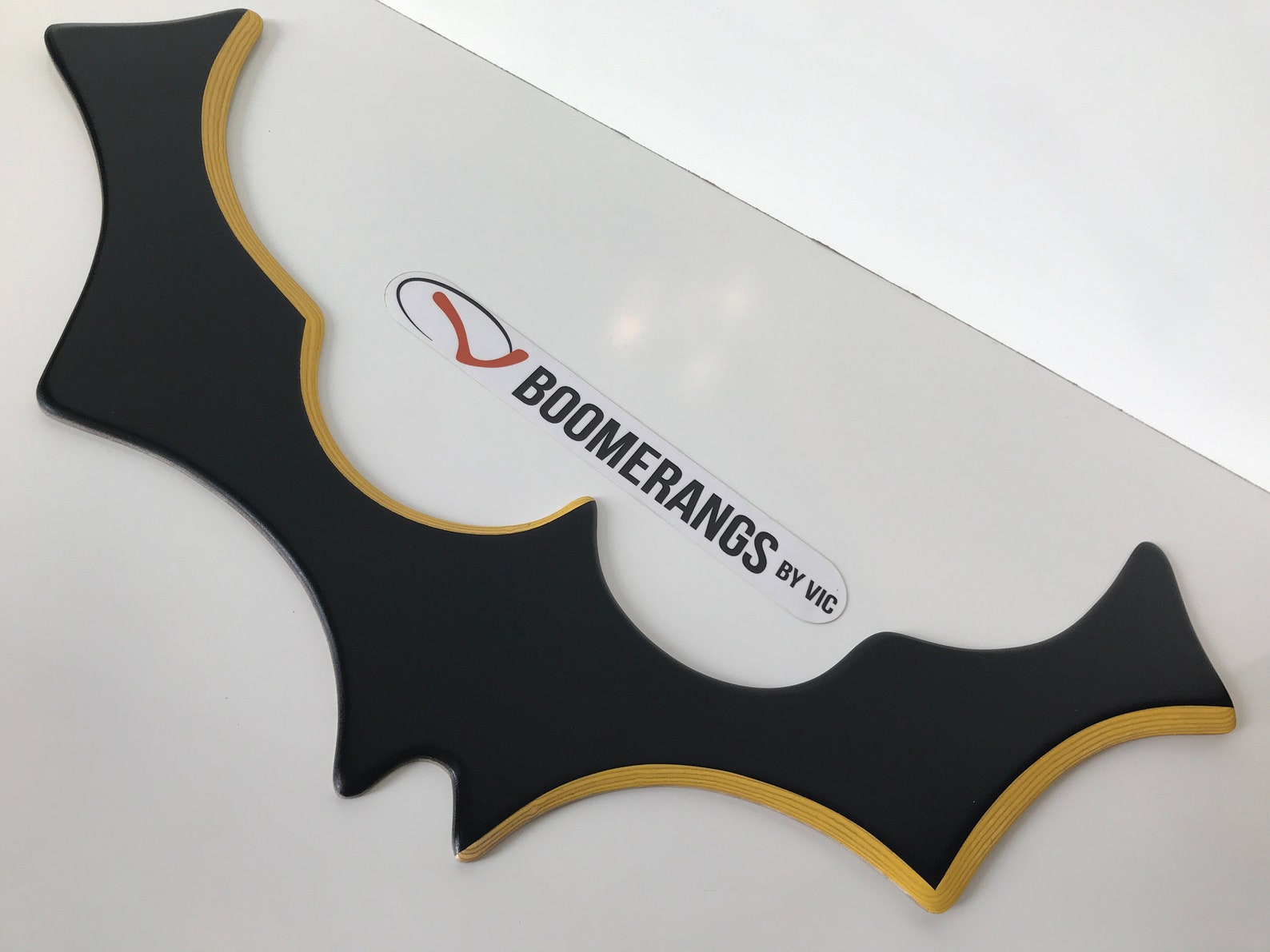 Big Daddy Batarang Boomerang Functional Art Handcrafted by Boomerangs ...