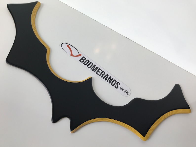 Big Daddy Batarang Boomerang Functional Art Handcrafted by Boomerangs ...