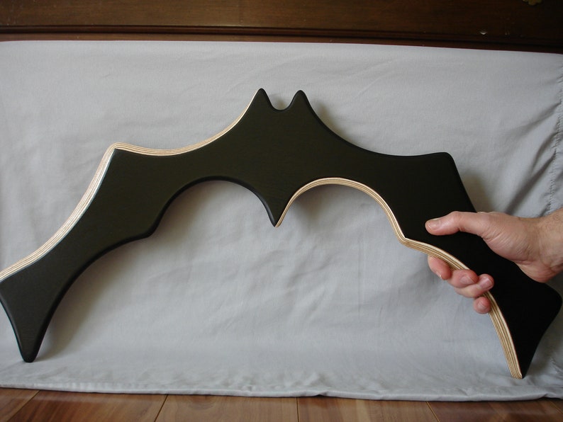 Big Daddy Batarang Boomerang Functional Art Handcrafted by - Etsy