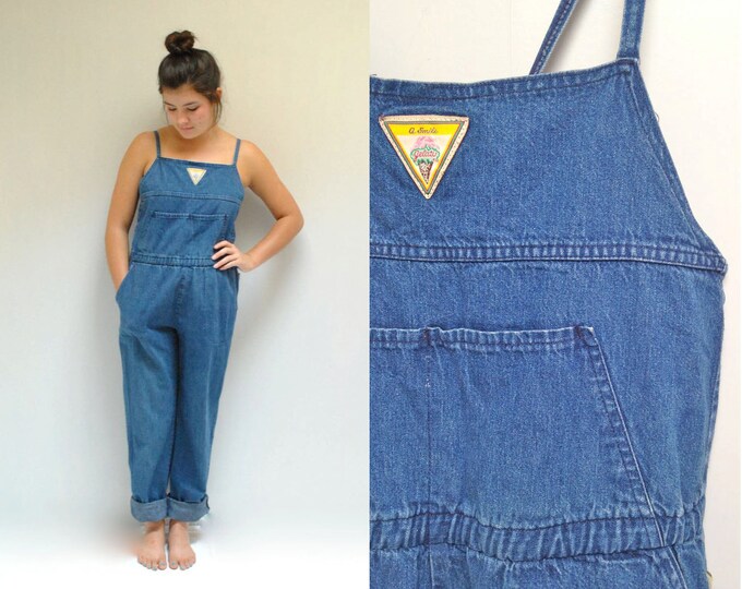 Denim Overalls // Overall Pants // BLUEBERRY SHERBET - Etsy