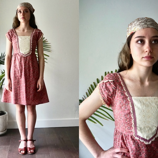 Calico Dress - Etsy
