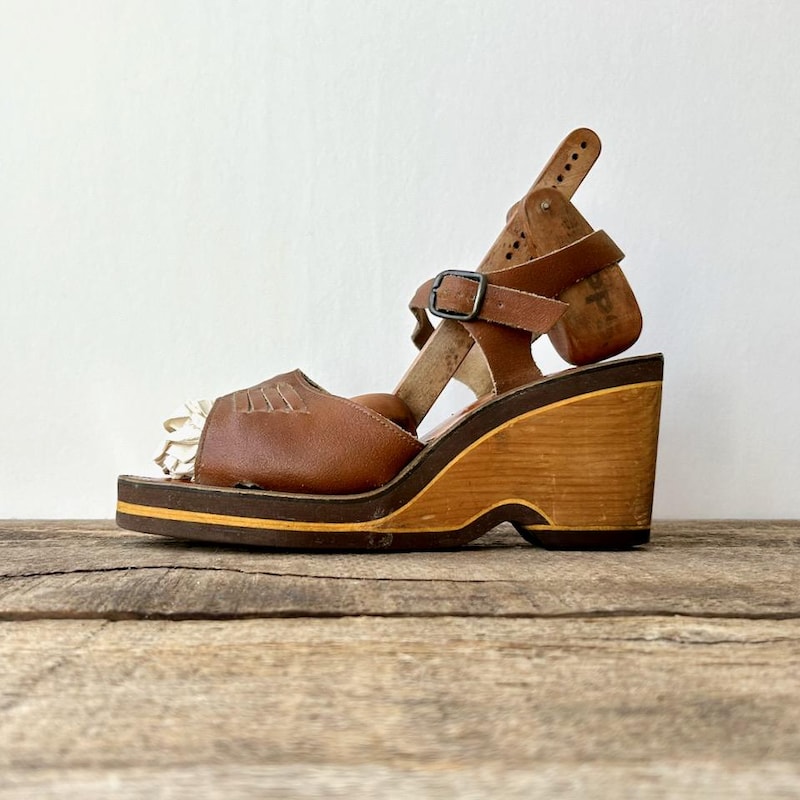 Vintage Platform Wedges - Etsy