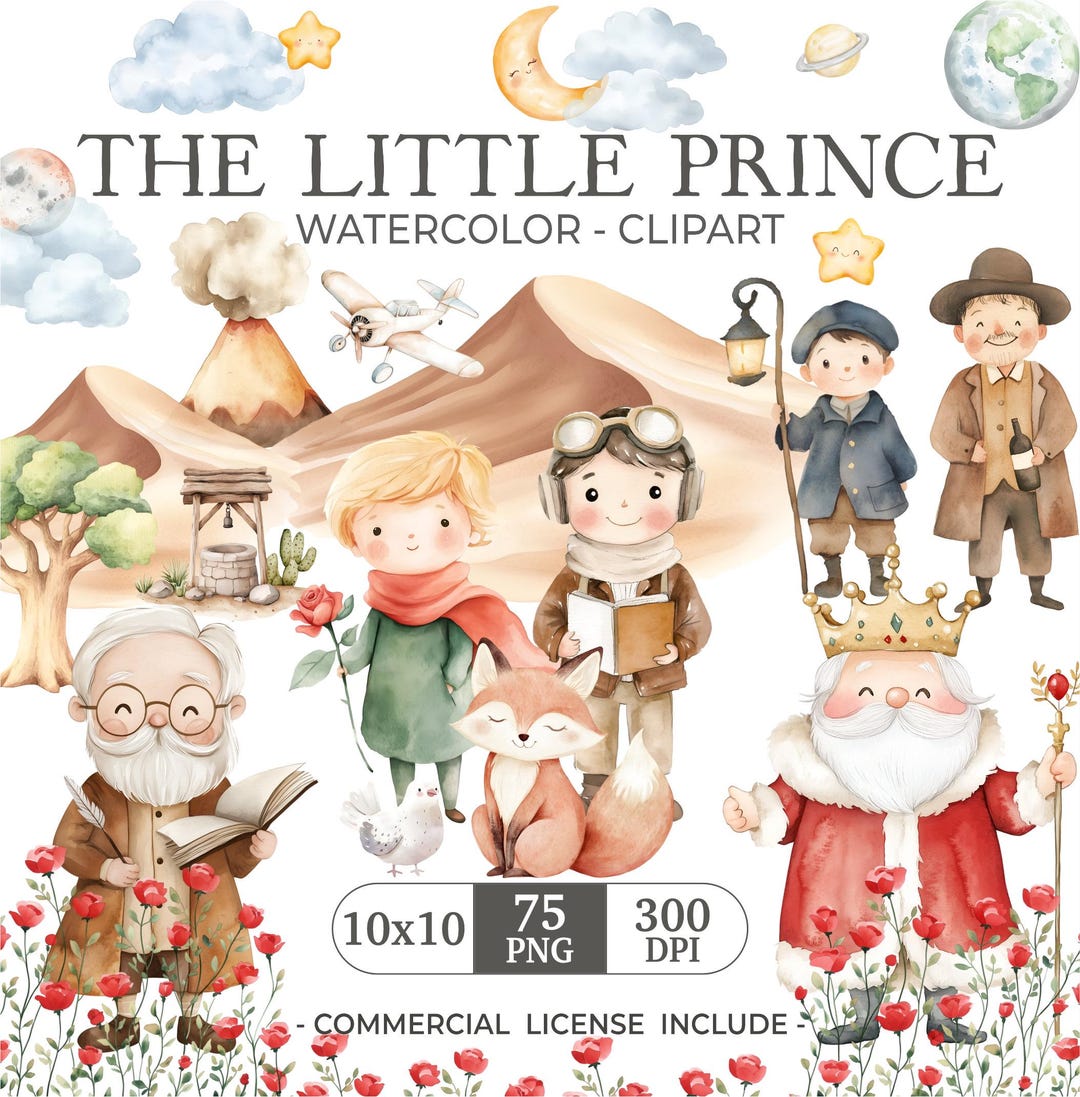 Little Prince Clipart, the Little Prince Image PNG, Little Prince Png ...