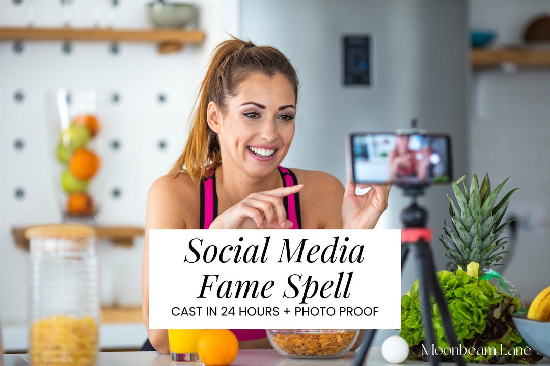 SOCIAL MEDIA FAME Spell - Viral Success, Attract Followers, Online ...