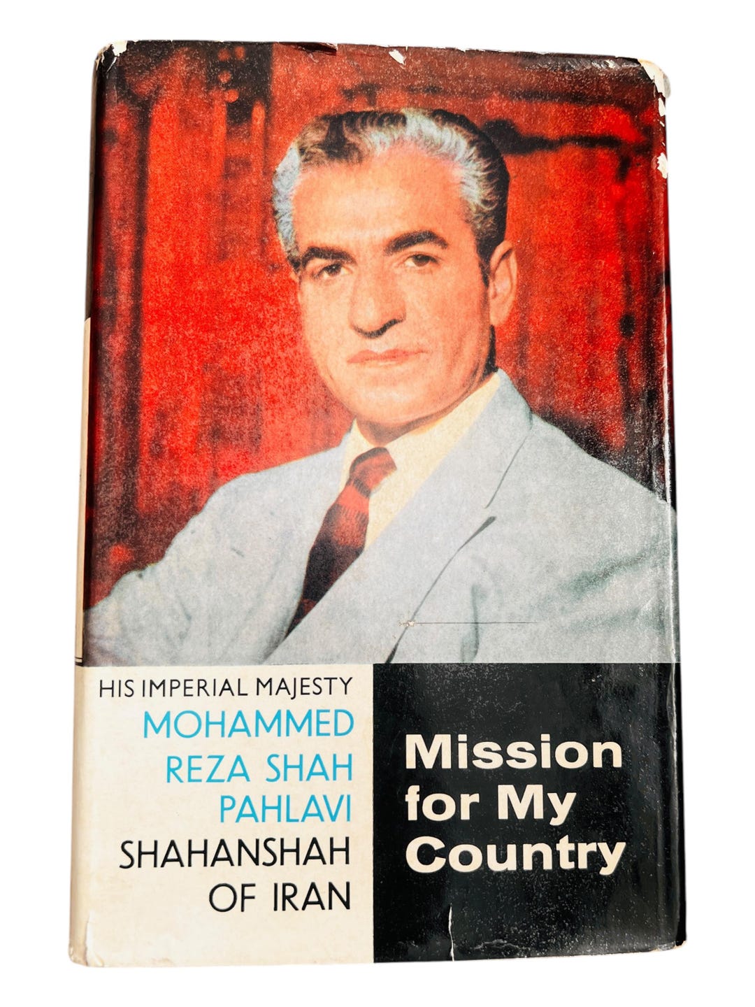 Antique Book, Mission for My Country Book Mohammad Reza Pahlavi Shah of ...