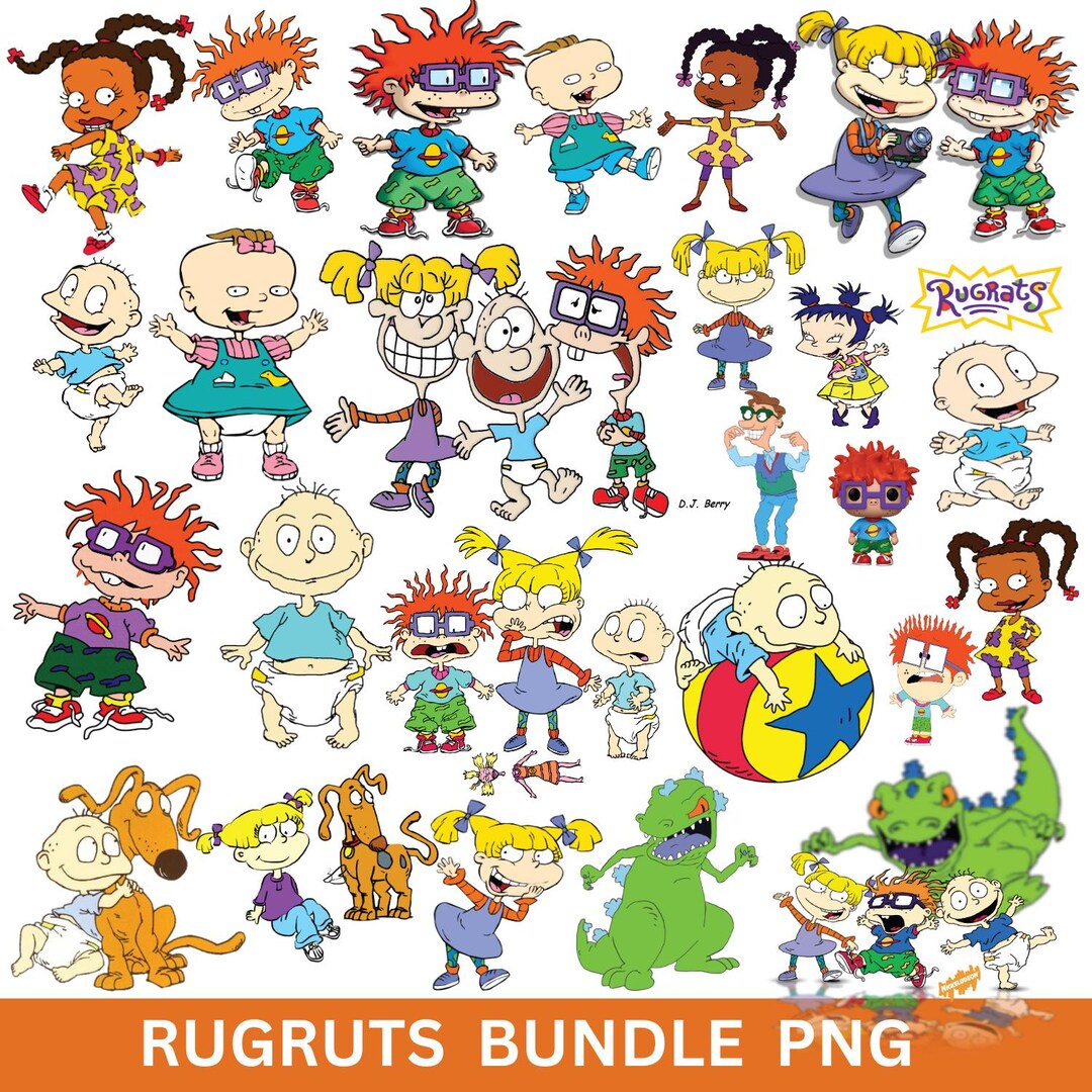 Rugrats Clipart, Rugrats Png Dateien, Png für Cricut, Nickelodeon svg ...