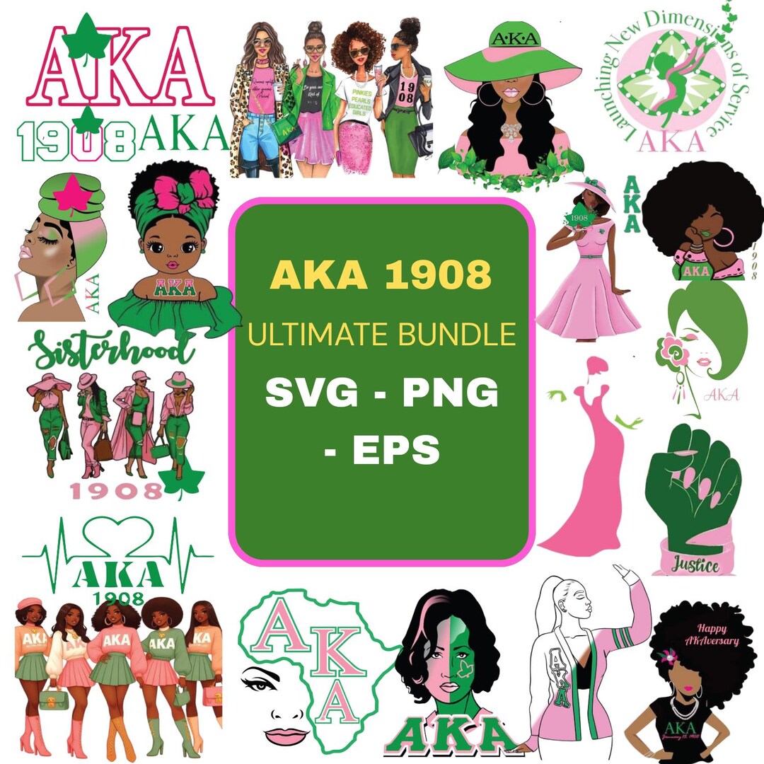 AKA Svg/png,aka Letters Svg,alpha Kappa Alpha Sorority Svg,greek ...