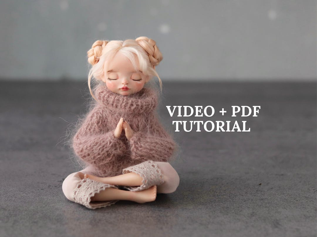 Polymer Clay Doll Tutorial for Beginners | No Molds Needed | DIY Video ...